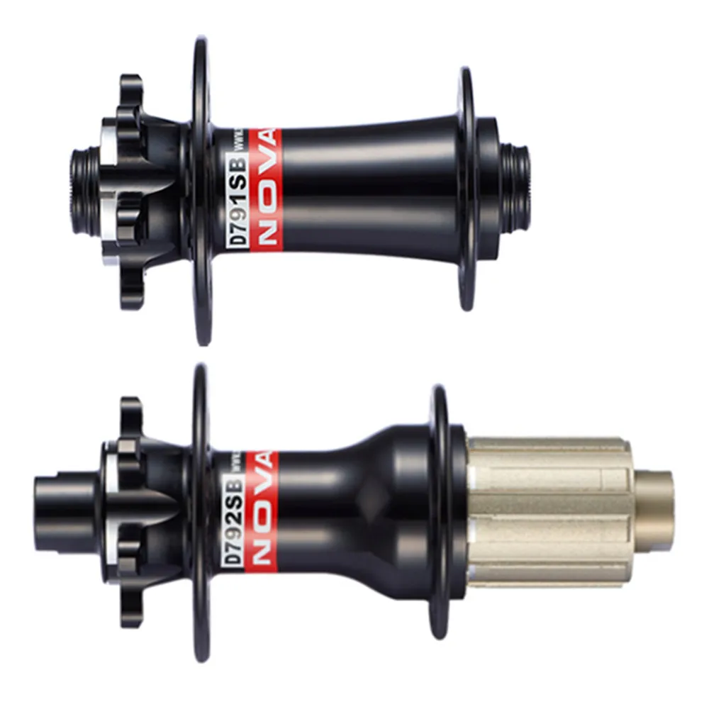 free shipping mtb bearing hubs disc hubs NOVATEC D791SB/D792SB Aluminum ...