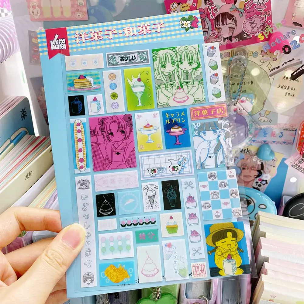 1Pc-Japanese-Style-Stationery-Sticker-Scrapbooking-Material-Deco ...