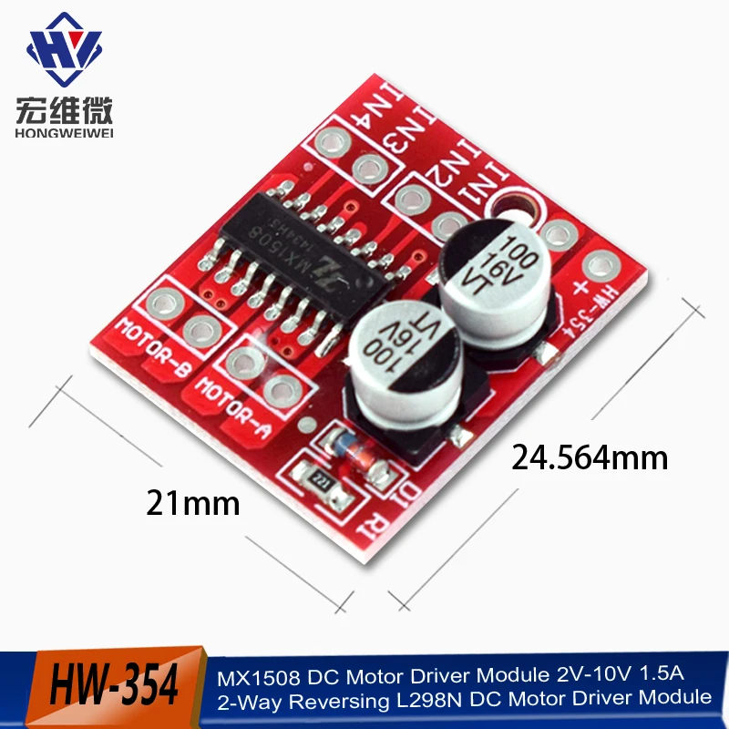 1-10PCS-MX1508-DC-Motor-Driver-Module-2V-10V-1-5A-2-Way-Reversing-PWM ...