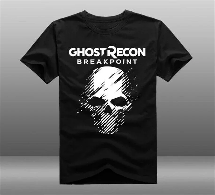 Tom-Clancy-S-Ghost-Recon-Breakpoint-T-Shirt-Top-Cool-Casual-Tee-Men-New ...