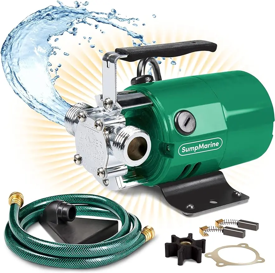 Water-Transfer-Pump-115V-330-Gallon-Per-Hour-Portable-Electric-Utility ...