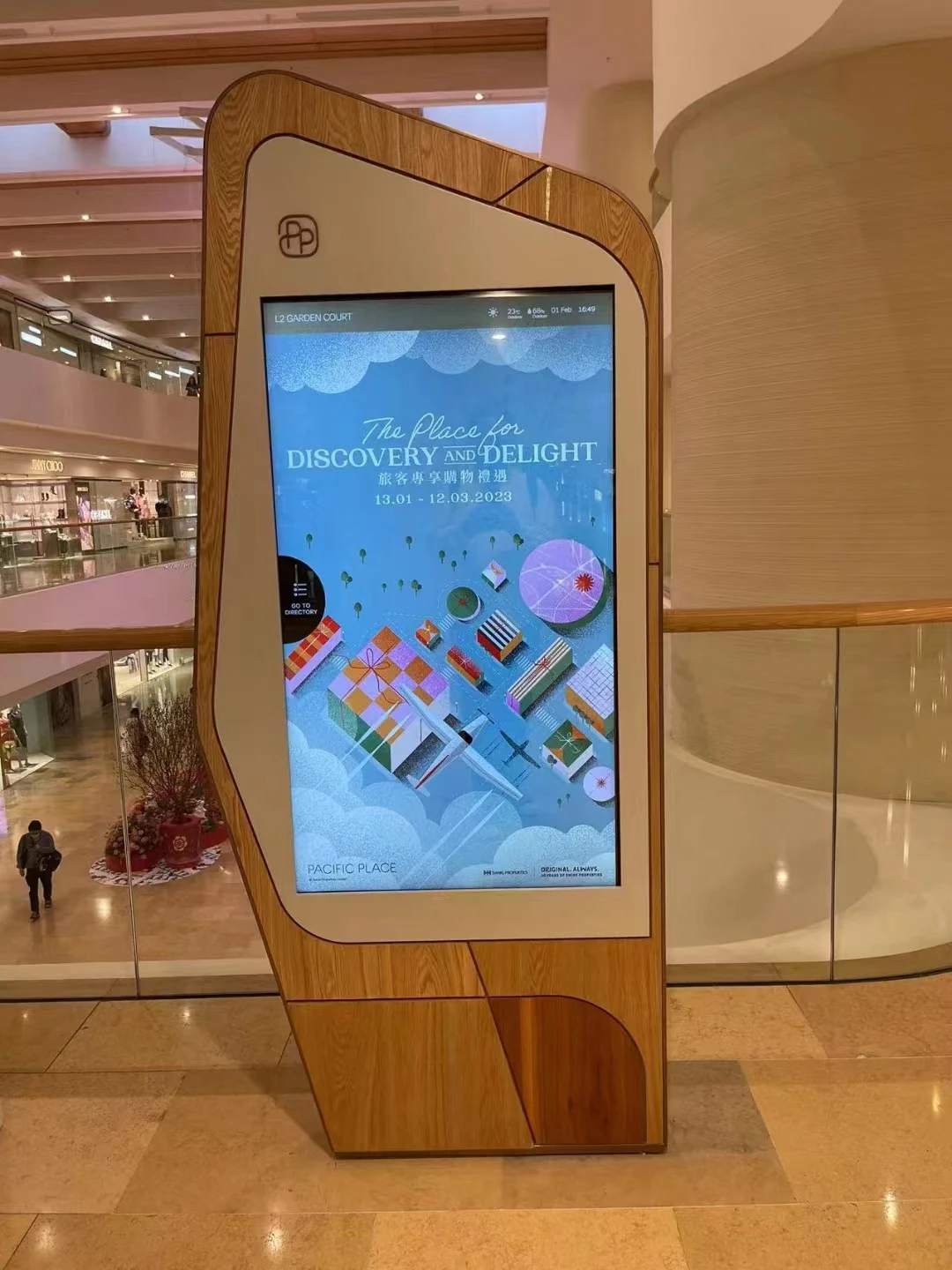 Mall Directory Stand
