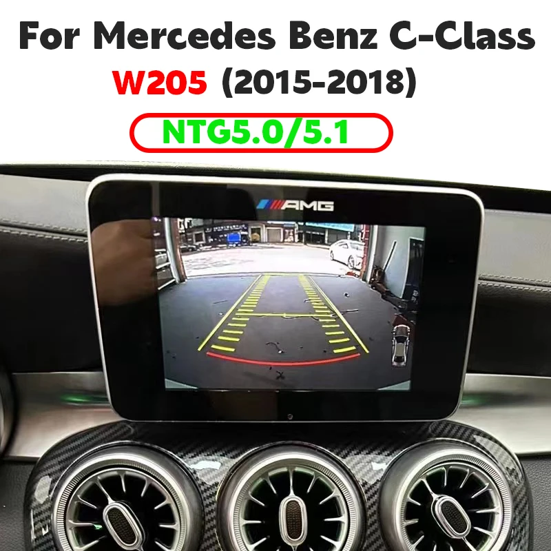 For-Mercedes-Benz-C-Class-W205-Reverse-Camera-Interface-2015-2016-2017 ...