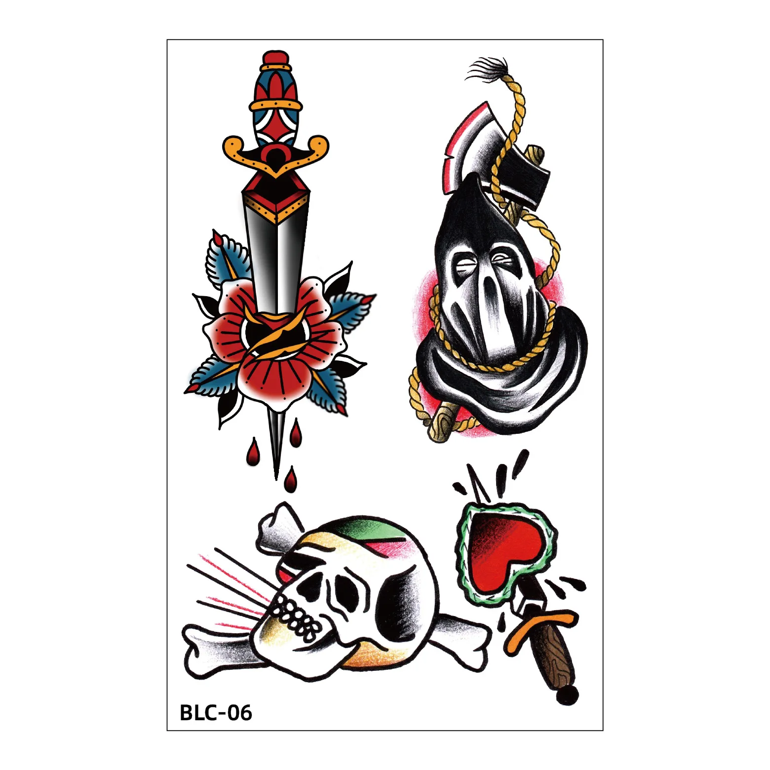 Neo Traditional Flash Tattoo