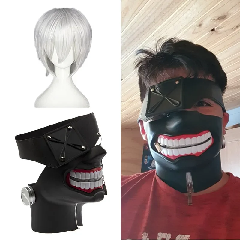 Adults-Anime-Tokyo-Ghoul-Kaneki-Ken-Cosplay-Mask-wig-Props-Kids ...