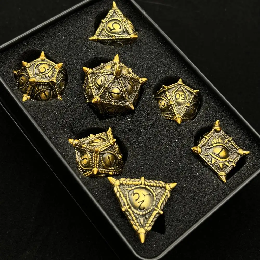 RPG-DND-Dice-Metal-Dices-Set-for-Dungeon-and-Dragons-Dice-Party-Player ...