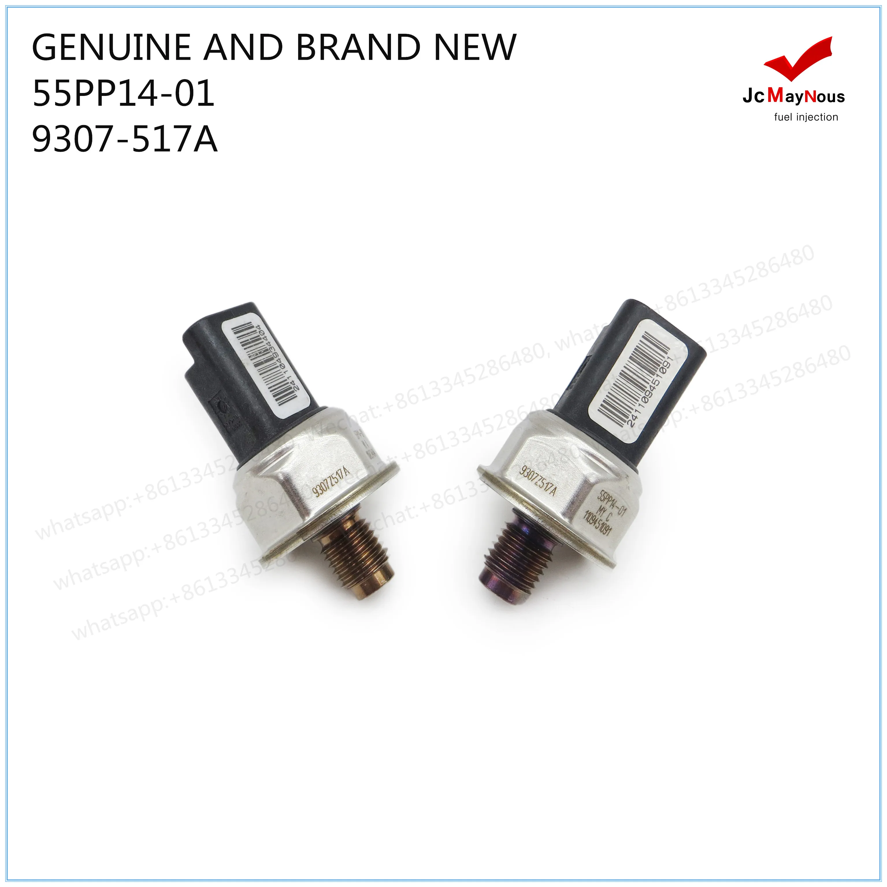 1 PIECE OF GENUINE AND BRAND NEW DIESEL FUEL RAIL PRESSURE SENSOR ...