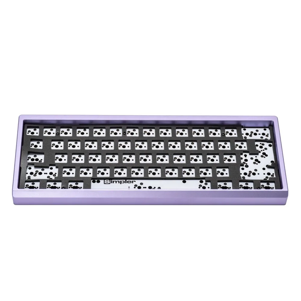 Simpler60 Customized Keyboard Kit RGB Hot Swap Aluminum VIAL Ergonomic ...