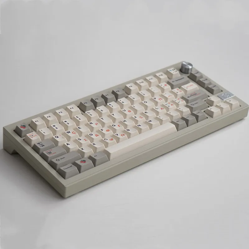 Cherry-Profile-Greek-Gray-And-White-Mechanical-Keyboard-Keycaps-Retro ...