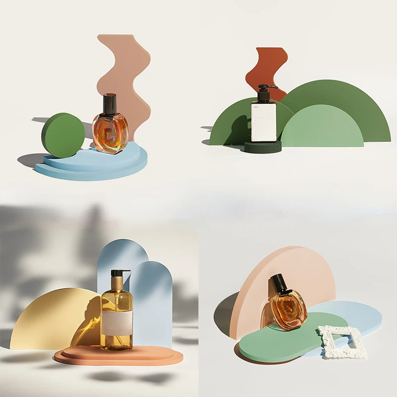 Combination-Series-INS-Morandi-Color-Wooden-Photography-Geometry-Cube ...