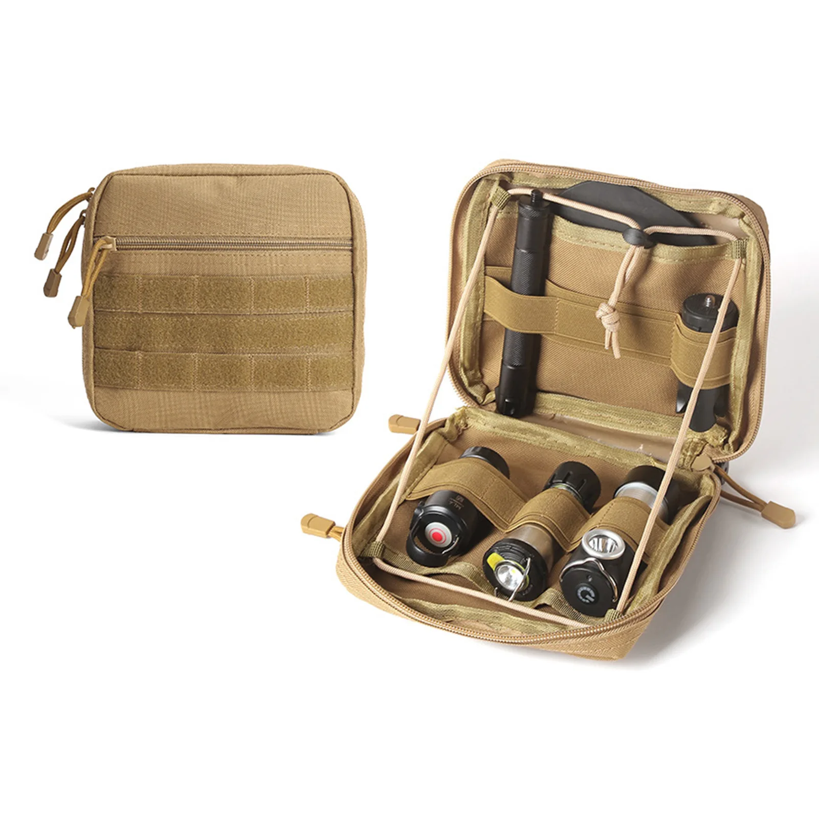 Outdoor-Tactical-Kit-Flashlight-Light-Storage-Bag-Multifunctional ...
