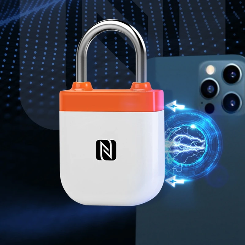 Bluetooth-Smart-Padlock-NFC-No-Battery-Padlock-Intelligent-Padlock ...