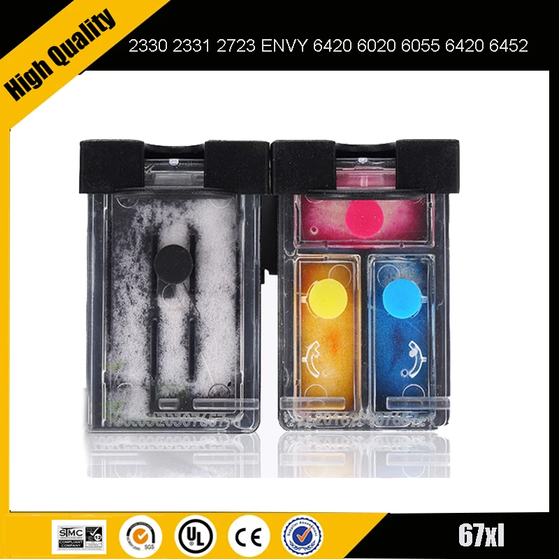 Einkshop-67-XL-Compatible-Ink-Cartridge-For-HP-67XL-Envy-4140-4152-4155 ...
