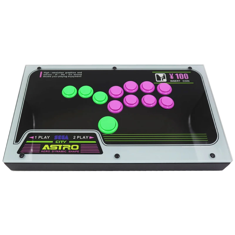 Todos Os Botões Hitbox Estilo Arcade Jogo Console Joystick Luta Vara ...