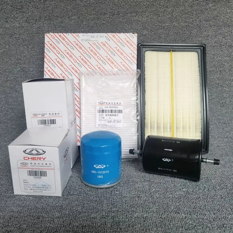 Filtro-conjunto-para-Chery-Tiggo-2-3X-ar-combust-vel-leo-cabine-filtros ...