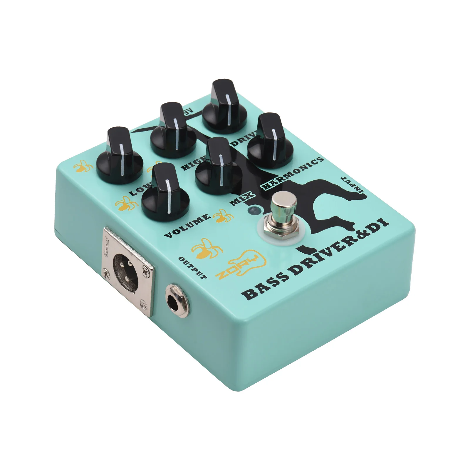Driver-and-DI-Box-Bass-Effector-Pedal-for-Electric-Bass-Guitar-with-XLR ...
