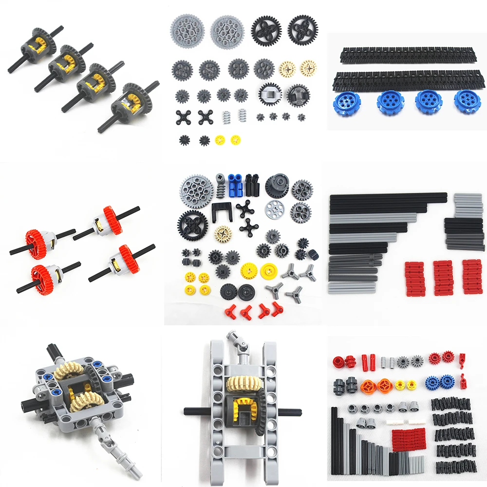 Axle Pin Connector Lego Technic | Lego Technics Blocks Gears - Moc ...