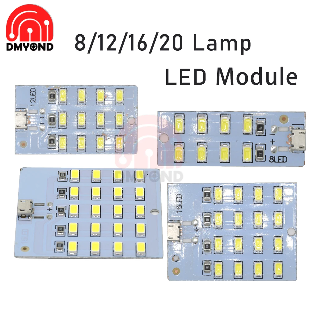 LED-Panel-5730-smd-5V-470mA-White-USB-Micro-LED-Lighting-Panel ...