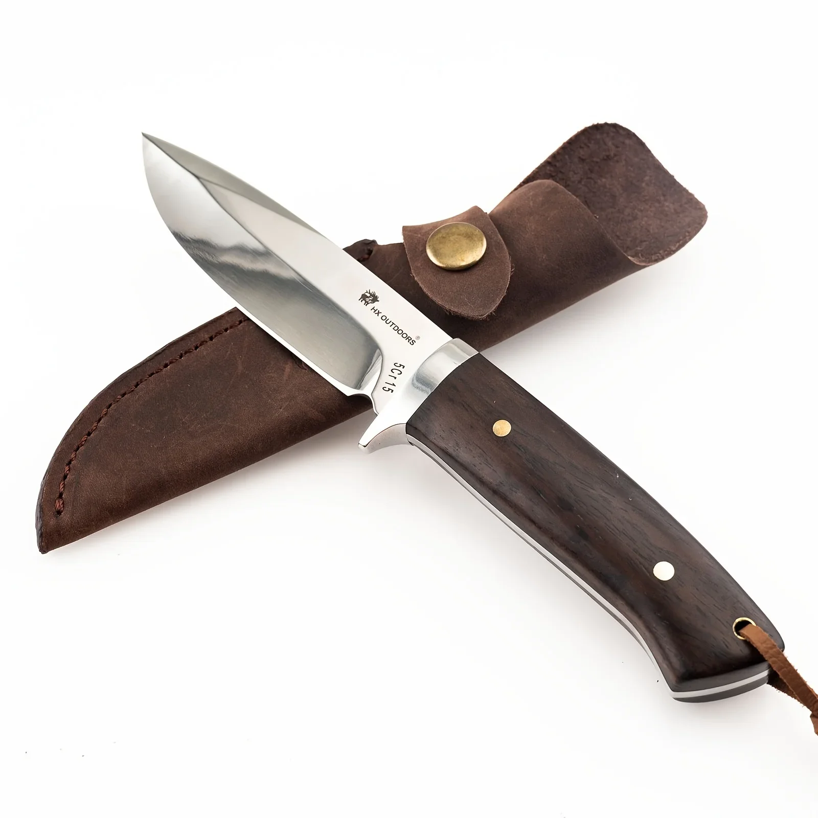 HX-OUTDOORS-Forest-Survival-Knife-Hunting-5cr15-Stainless-Steel-58HRC ...