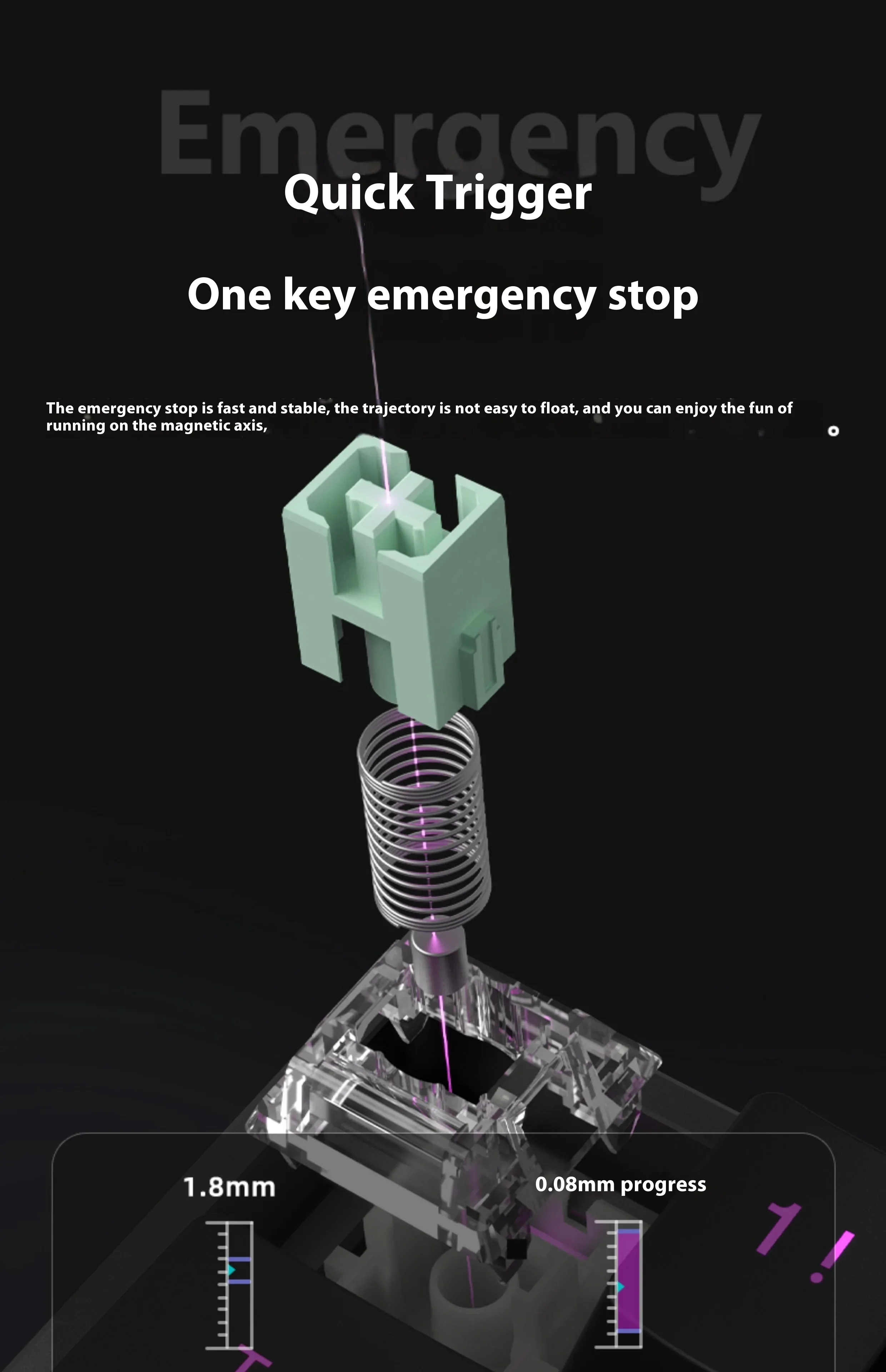 Feker Fighting68 Magnetic Switch Mechanical Keyboard | Unendingtech