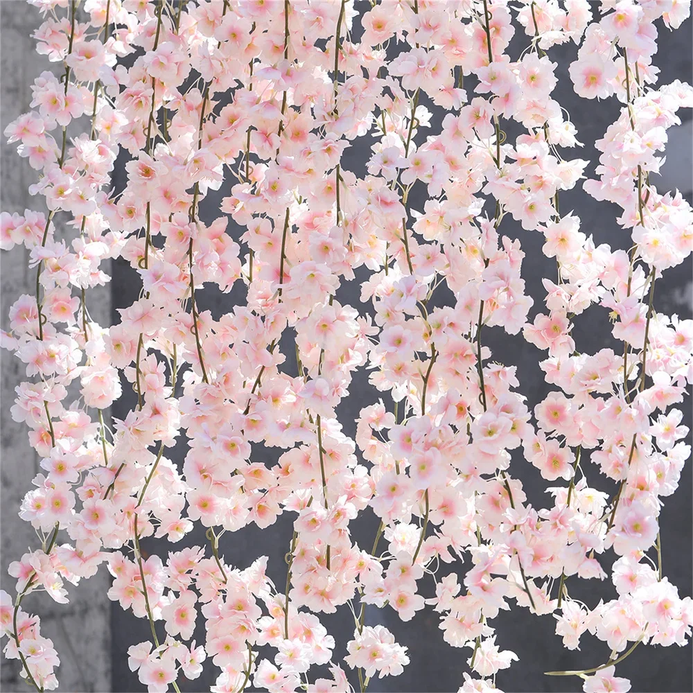 1pcs-Artificial-Flowers-Sakura-Vine-Garland-for-Wedding-Arch-Decoration ...