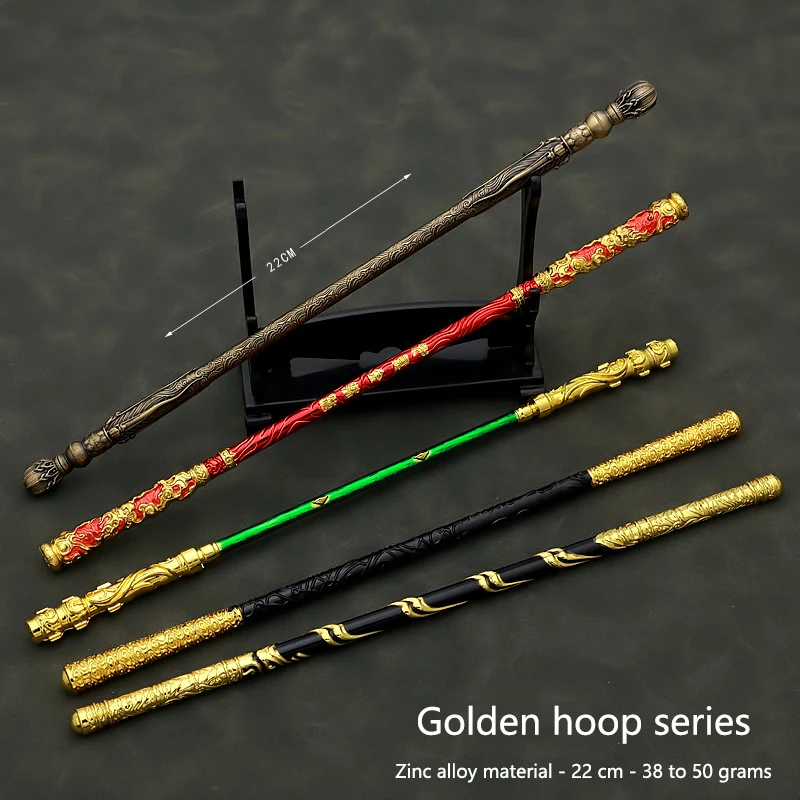 Black-Myth-WuKong-Weapon-Sun-Wukong-Monkey-King-Bar-Game-Anime-22cm ...