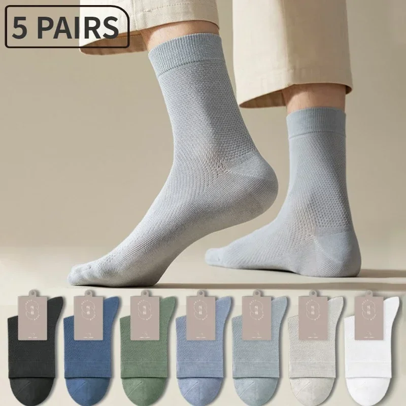 96-Pure-Cotton-Socks-Antibiosis-Deodorant-High-Quality-Men-Socks ...