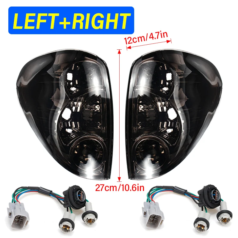 Taillights Rear Lamp Reversing Brake Lampshade Smoke Housing for ...