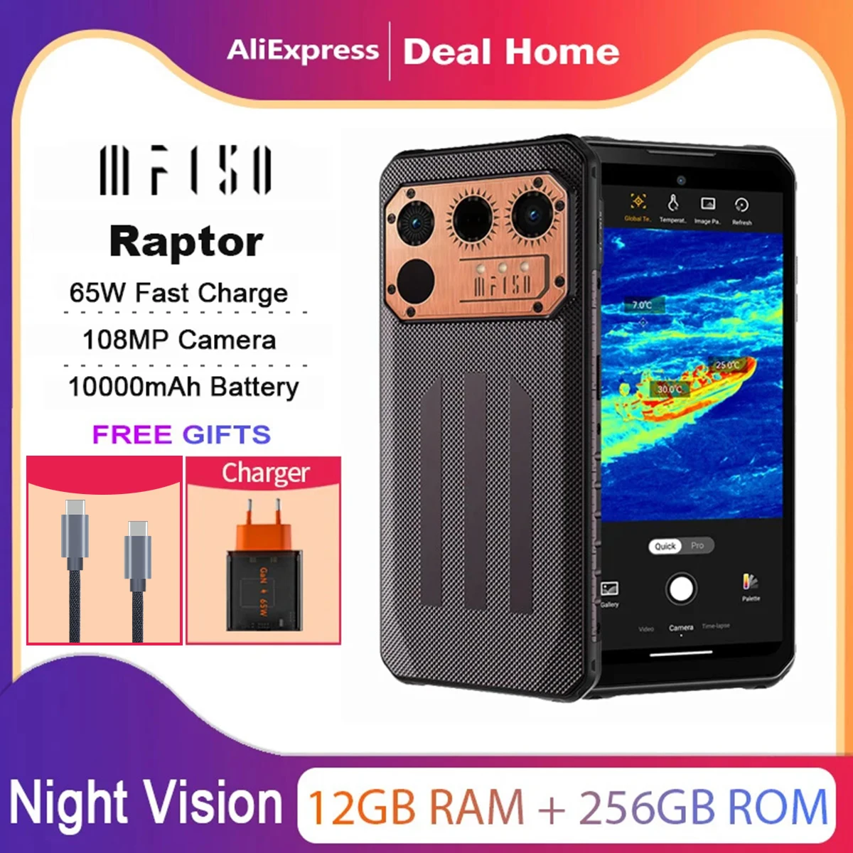IIIF150-Raptor-12GB-256GB-Rugged-Machine-Thermal-Imaging-6-8-120Hz ...