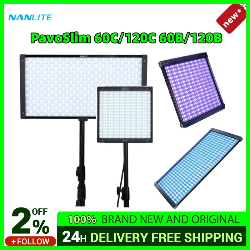 Nanlite-PavoSlim-60B-120B-60C-60CL-120C-Slim-Panel-RGB-LED-light ...