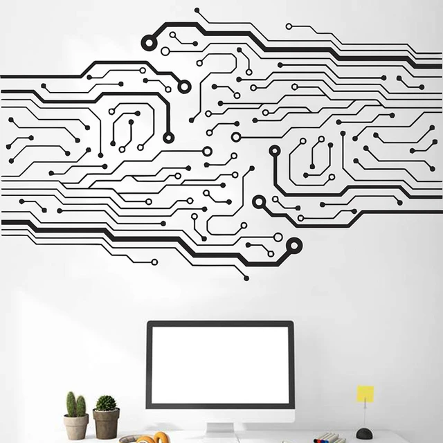 Circuit Board Wall Art
