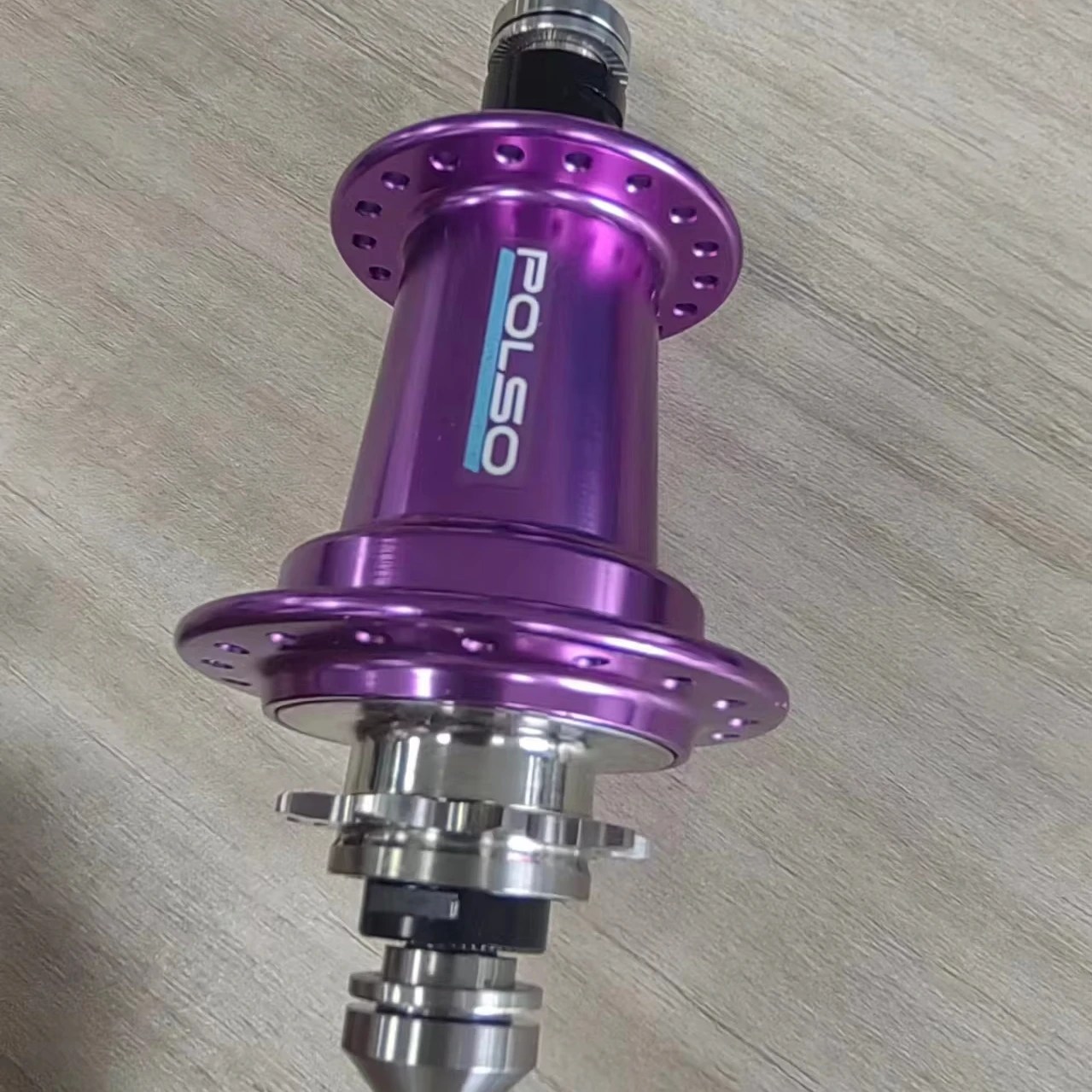 POLSO BT001 Customizable 36-Hole BMX Bicycle Hub Titanium Alloy Rear ...