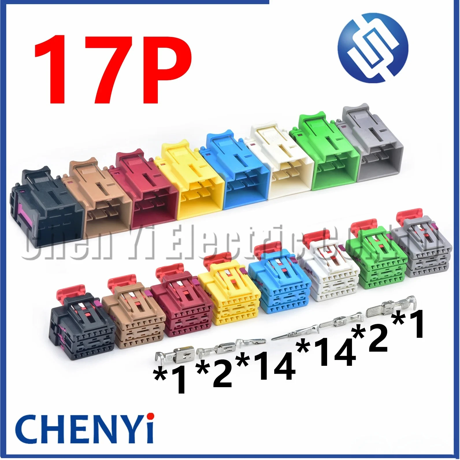 17 Pin Automotive Power Seat switch Connector Car seat heating module ...