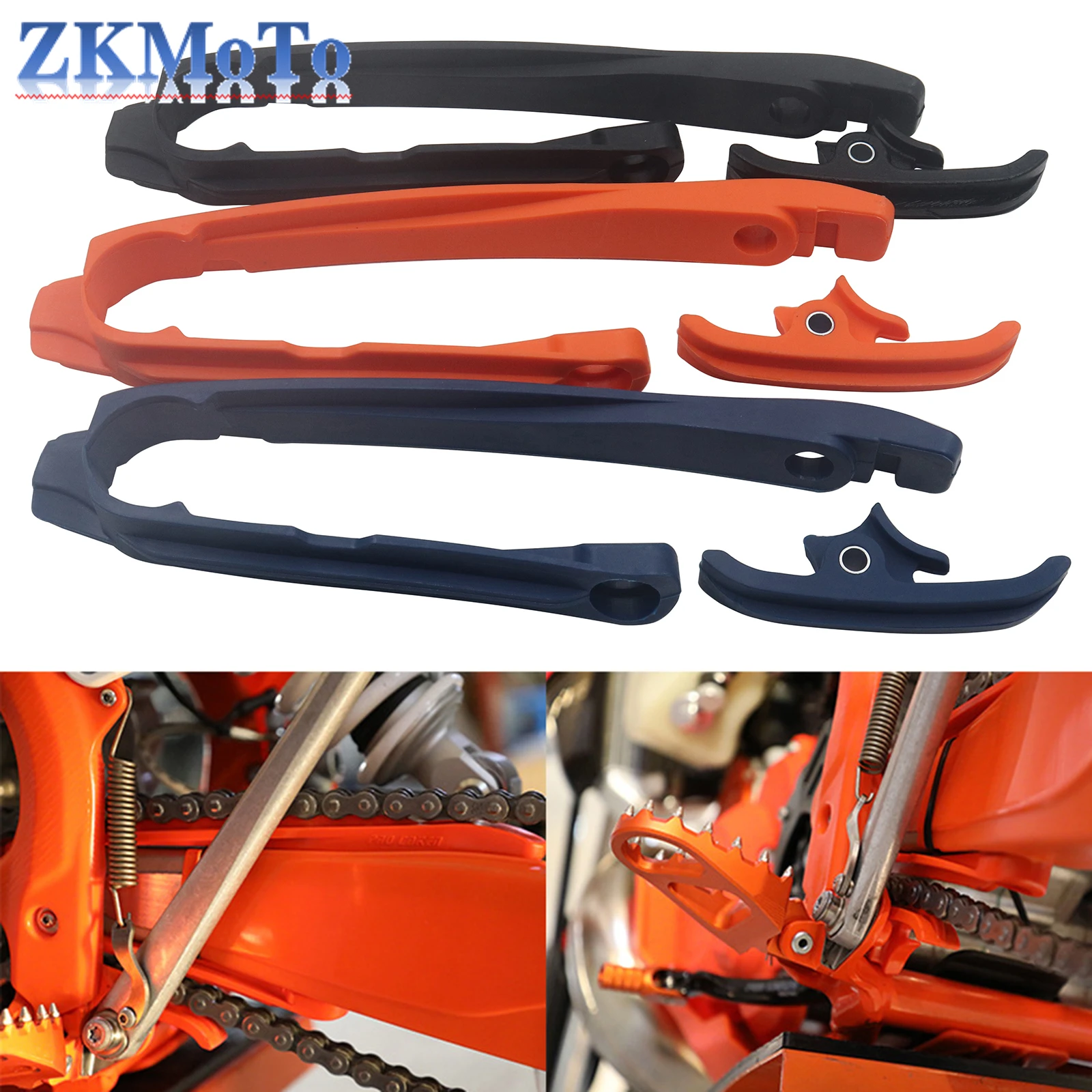 Motorcycle-Swingarm-Guide-Chain-Slider-Sliding-For-KTM-EXC-EXC-F-SX-SX ...