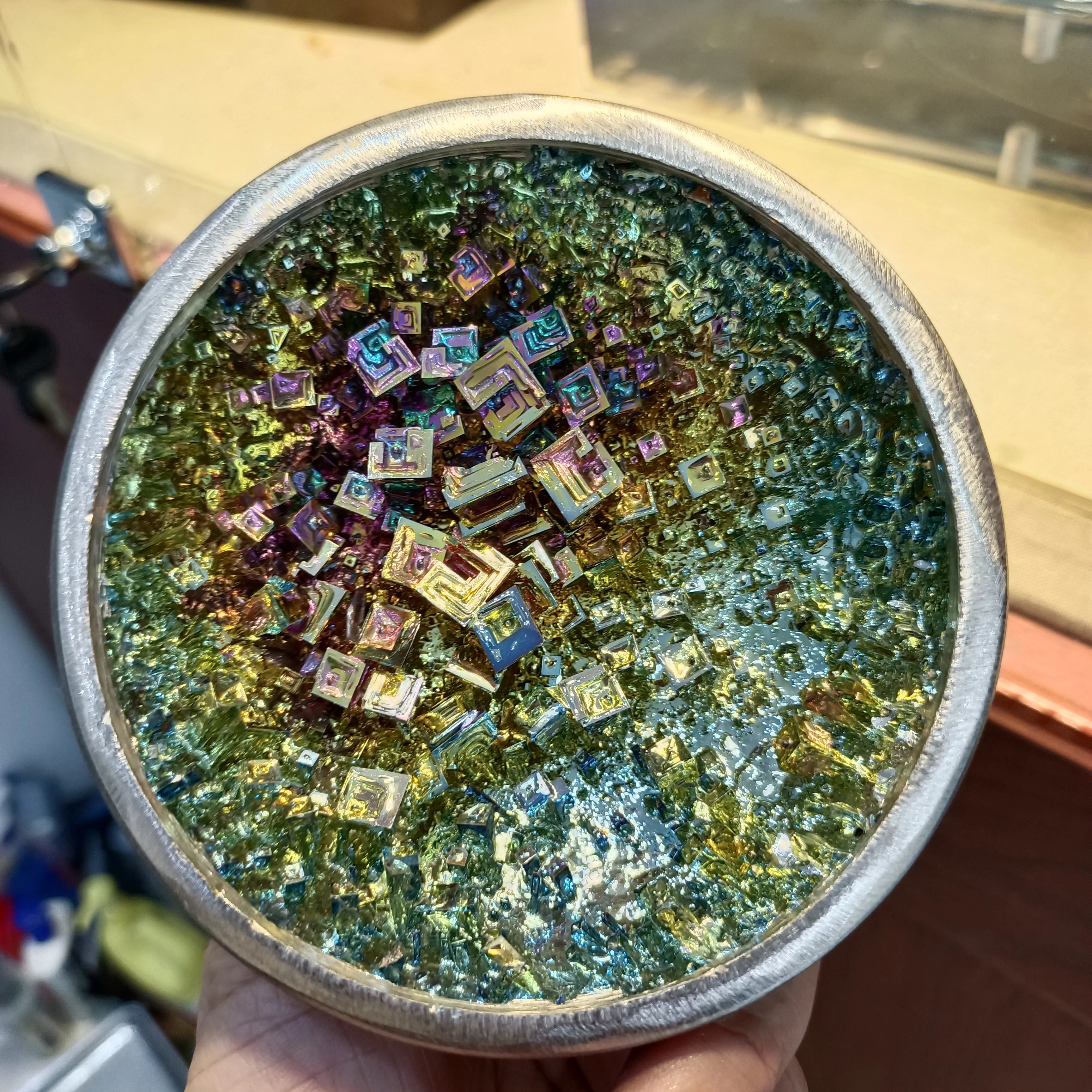 Natural Bismuth Crystal