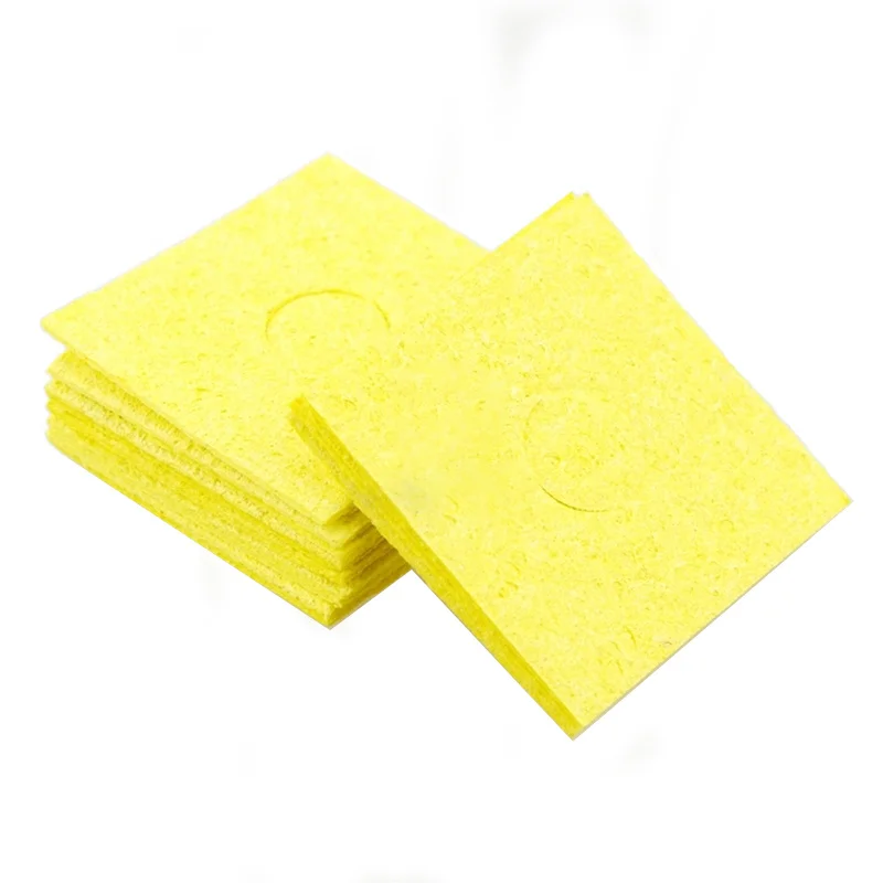 5-10Pcs-Soldering-Iron-Tips-Cleaning-Sponge-Electric-Soldering-Iron ...