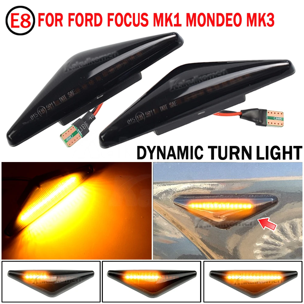 Flowing Side Repeater Light LED Dynamic Side Marker Turn Signal Lights ...