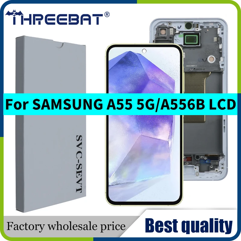 6-6-Super-AMOLED-120Hz-For-Samsung-A55-5G-LCD-A556U-A556B-A5560-Display ...