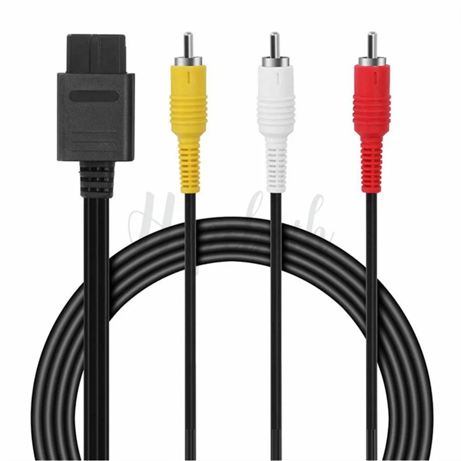 1.8m AV Cable Composite Video Cord 6 Feet Line Compatible with Nintendo ...