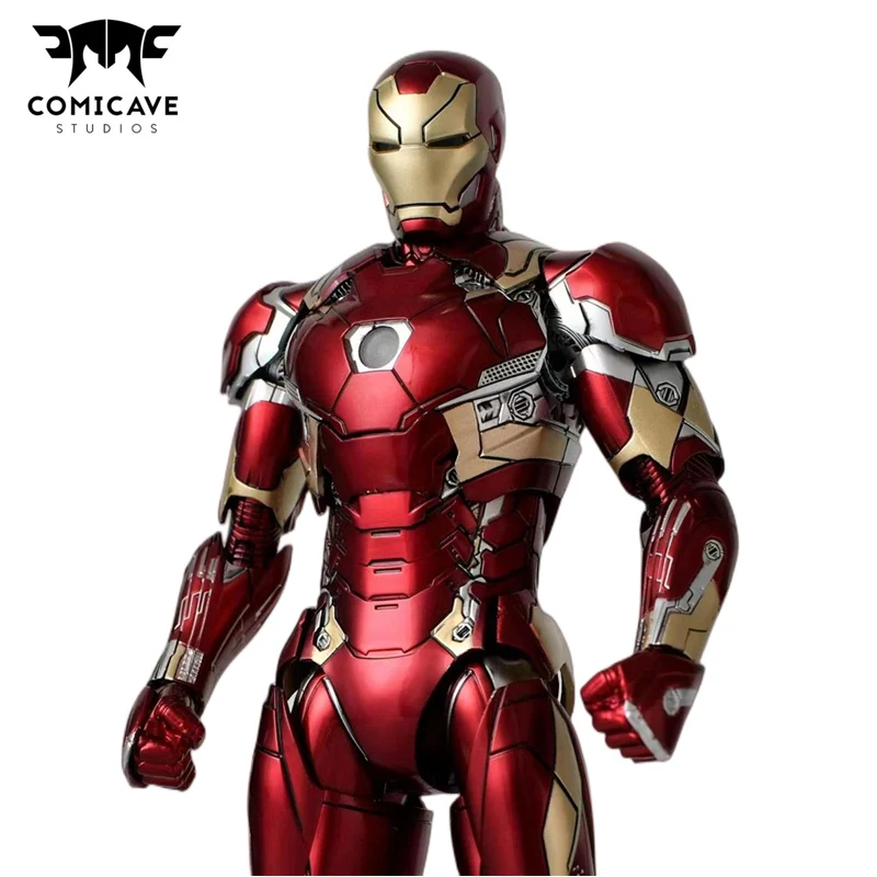Comicave figura de Marvel de Iron Man 1/12, armadura MK46, articulación ...
