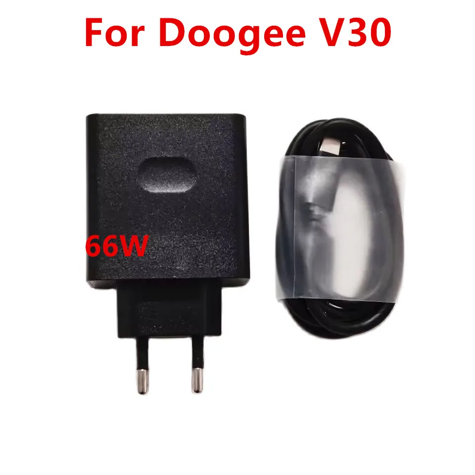 New-Original-For-Doogee-V30-6-58inch-Cell-Phone-66W-EU-Fast-Charger ...