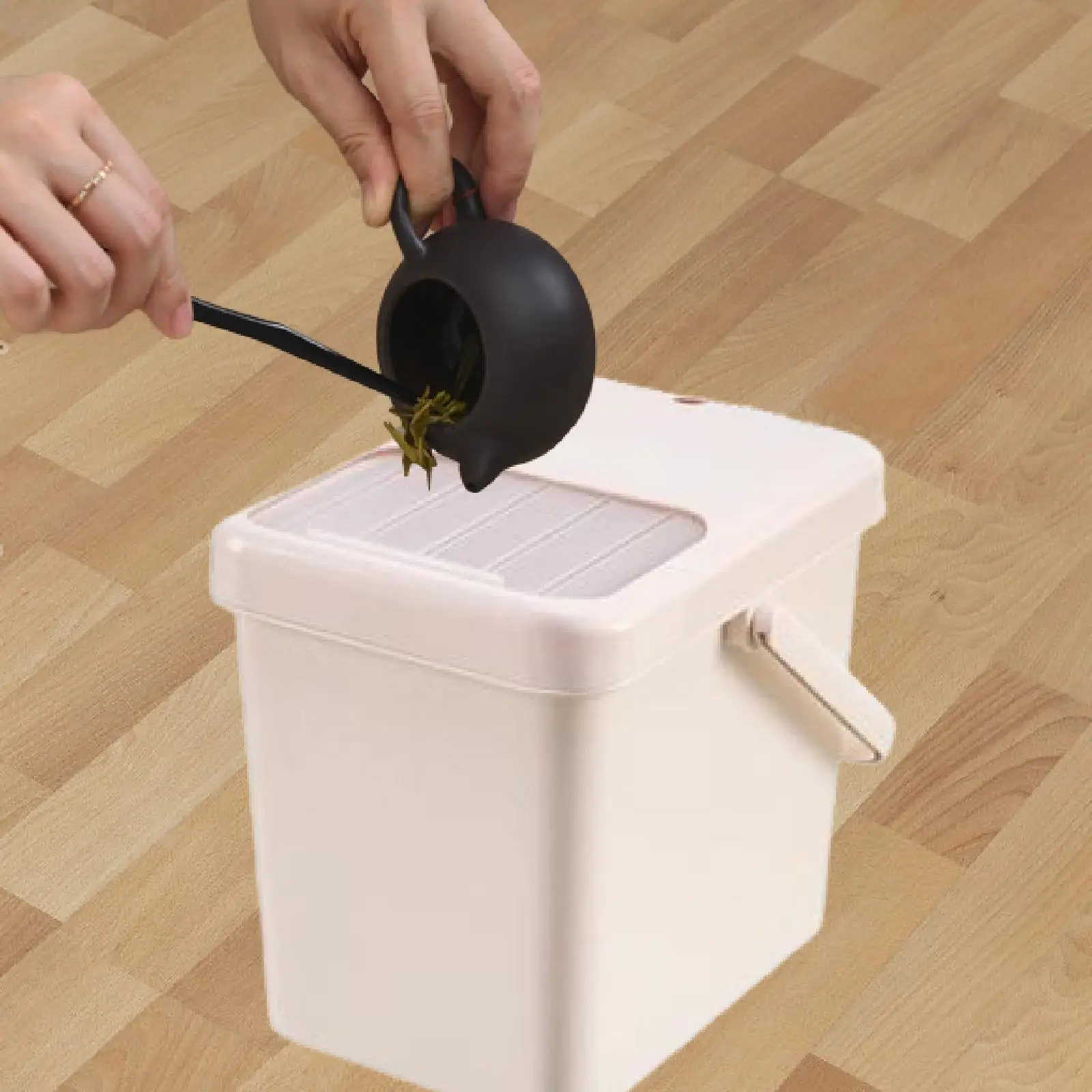 Tea Dregs Drainage Bucket for Ceremony Accessories Portable Tea Dregs ...