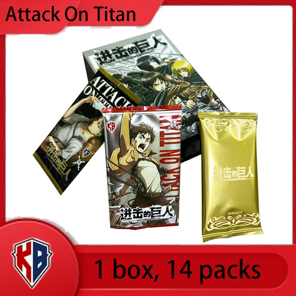 2024-Anime-Attack-On-Titan-Eren-Jaeger-Mikasa-Collection-Cards-Kids ...