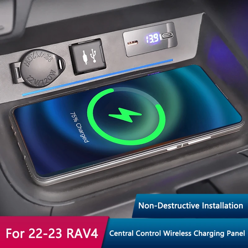 QHCP-15W-Car-Wireless-Charging-Panel-Mobile-Phone-Wireless-Fast-Charger ...