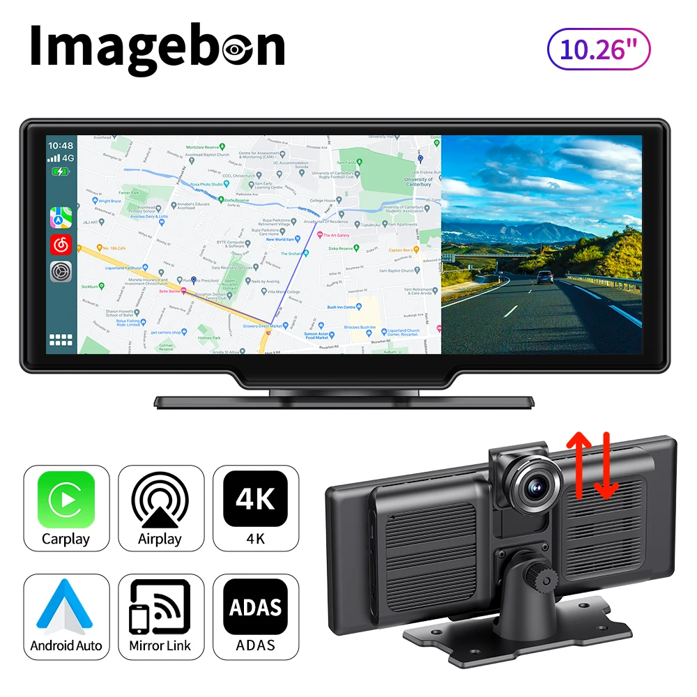 Cyclebon-Cam-ra-de-tableau-de-bord-ADAS-Carplay-sans-fil-et-filaire ...