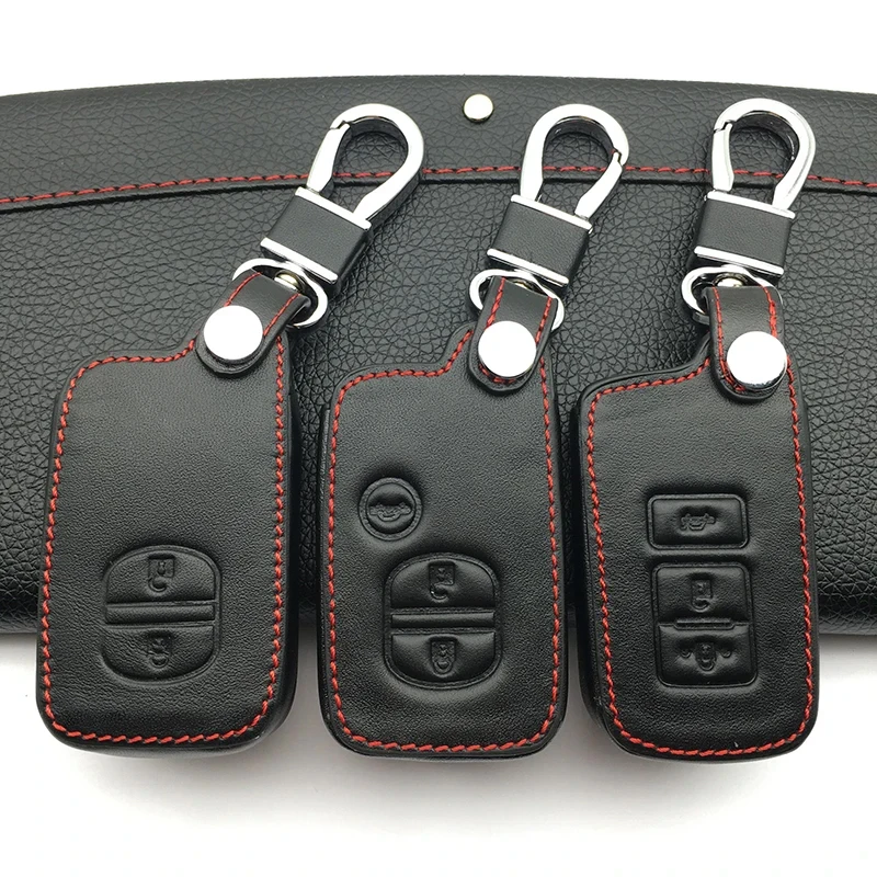 Leather-Car-Key-Case-for-Toyota-Aqua-RAV4-Land-Cruiser-Camry-Prado ...