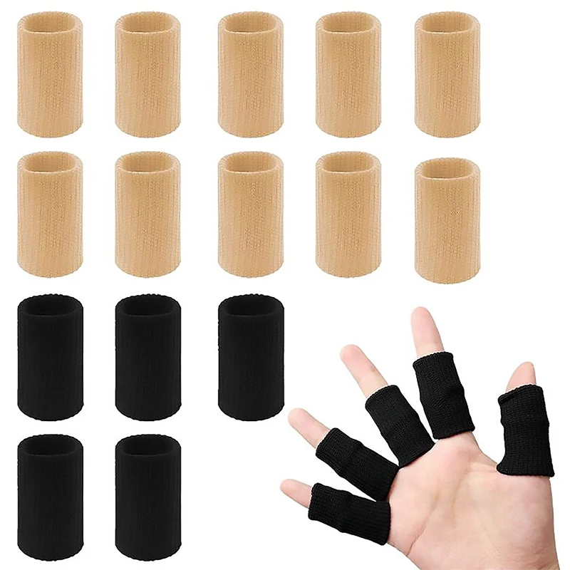 10Pcs-Finger-Sleeves-Arthritis-Support-Sports-Finger-Compression-Sleeve ...