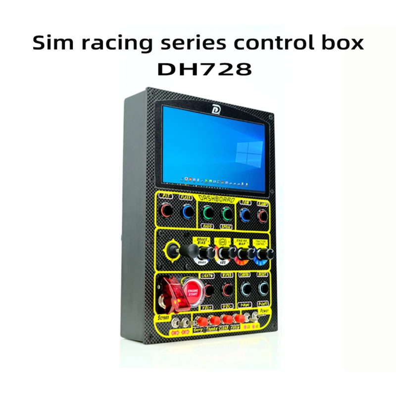 SIMDID-DH728-Racing-Simulation-Control-Box-Controller-Multi-Function-Control-Button-Box-for ...