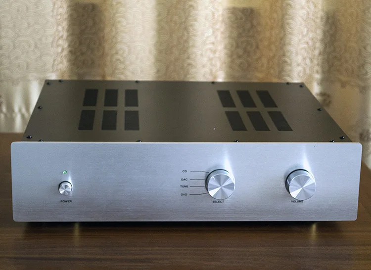 DIY-high-end-aluminium-panel-audio-preamplifier-chassis-Decoder-Board ...