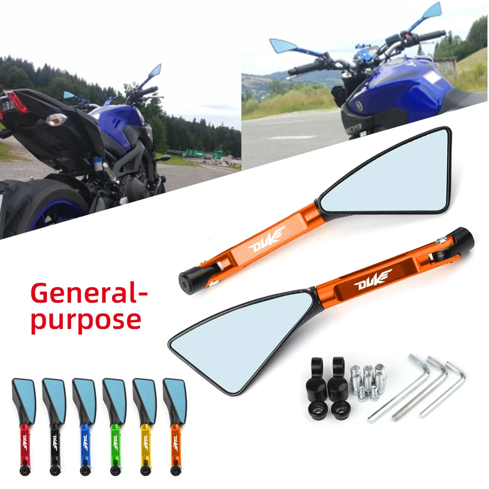 Universal Motorcycle Mirror Cnc Side Rearview For Ktm 250 390 200 690 ...